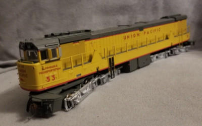 Athearn 88677 HO Scale Union Pacific U50 Diesel Locomotive #53 - Tested ...
