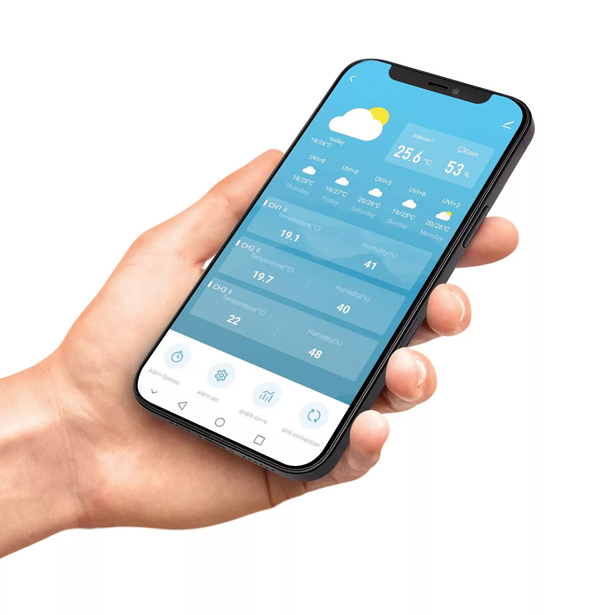 Smart Gear STG-6691-KB Wall Weather Station | eBay