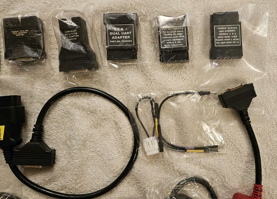 Vetronix Mastertech Bosch Tech-1 Tech-2 Adapters 22 Set Adaptors OBD ...