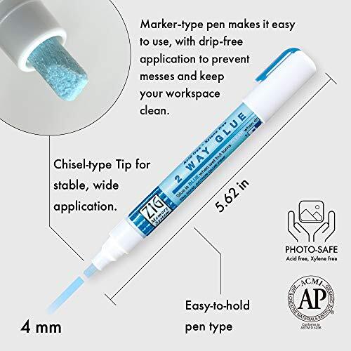 KURETAKE ZIG CORPORATION 2-Way Glue Pen 3P, Chisel Tip | eBay