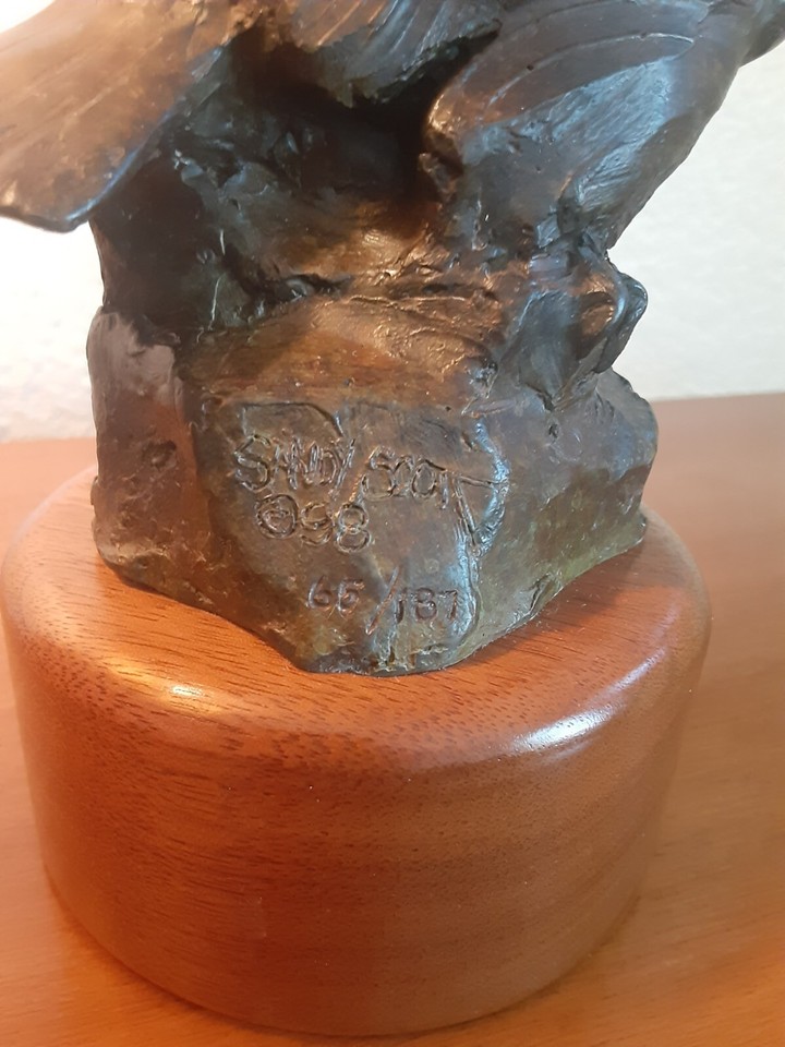 Sandy Scott Bronze Sculpture Presidential Eagle - Signed & Numbered 65/ ...