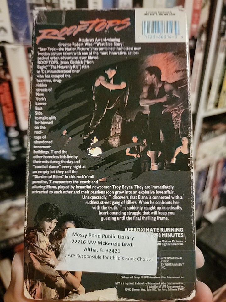Rooftops 1989 VHS Rare Hard To Find Original Release Version | eBay