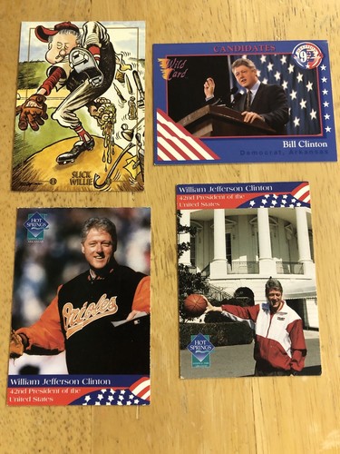 President Bill Clinton Cards Lot #5 | eBay