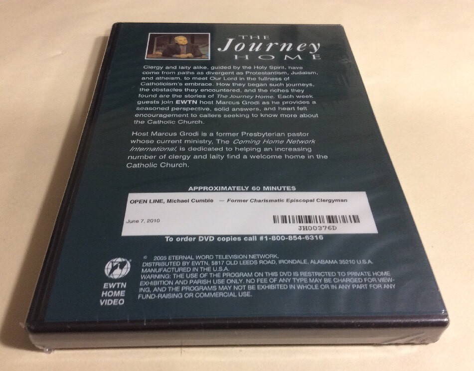 The Journey Home - EWTN Global Catholic Network ~ New DVD Video ...