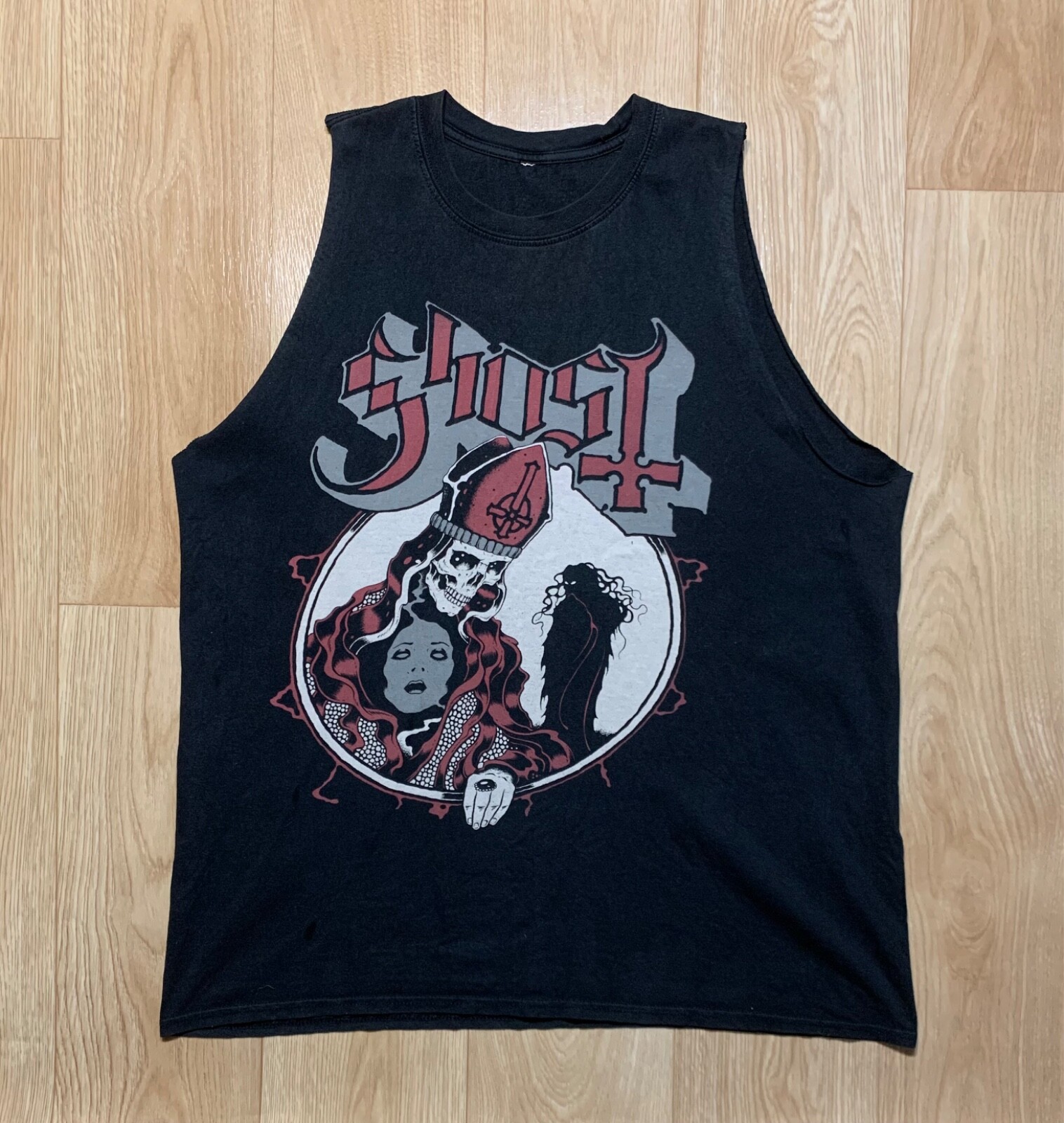 Vintage Ghost 666 Tee Tank Top | eBay