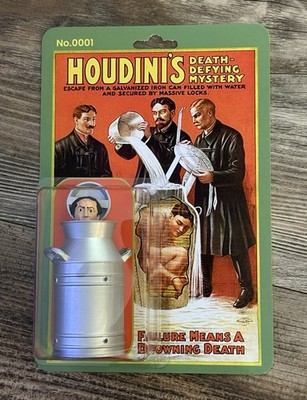 Custom Carded 3.75 Harry Houdini Magic Escape Artist Magician Figure ...