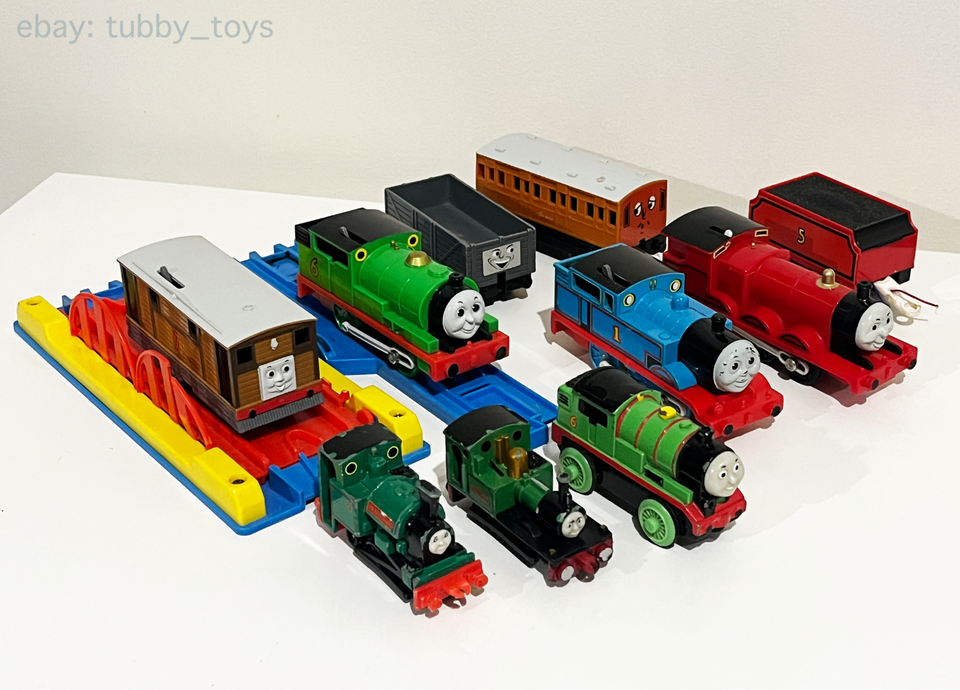 *BROKEN FOR SPARES* THOMAS THE TANK ENGINE, TOBY, JAMES & PERCY TOMY TRACKMASTER | eBay