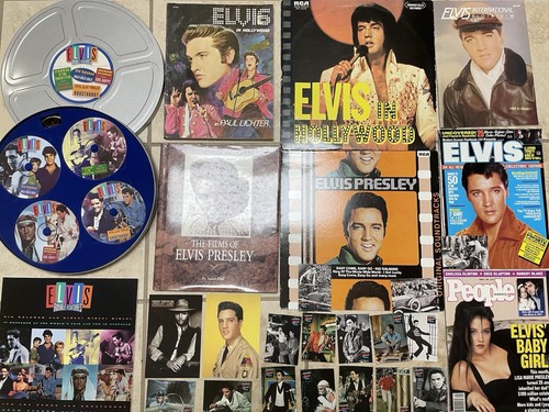 Elvis Presley in Hollywood/4 CDS/2 Albums/2 Books/3 Mags/Plus See ...