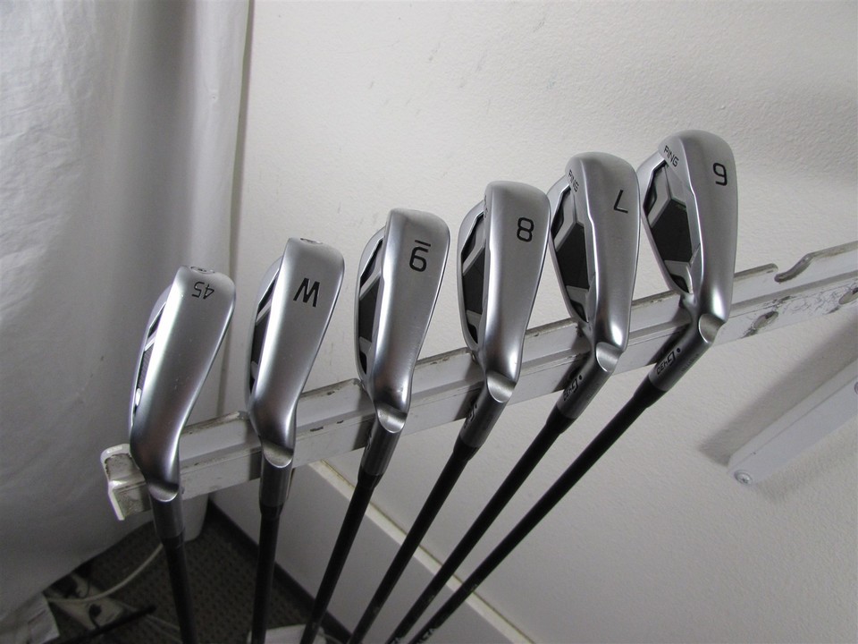 PING Golf G430 Iron Set 6-PW,45* Black Dot Regular Flex ALTA CB ...