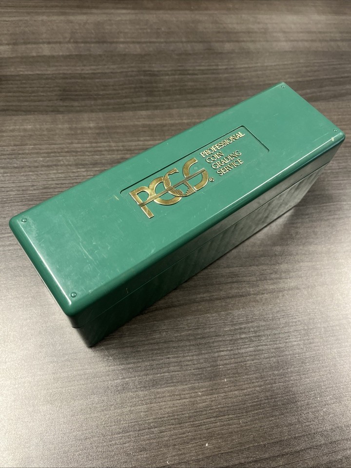 PCGS HOLDER BOX BULK ORDER-HOLDS 20 SLABBED PCGS GRADED COINS COLOR ...
