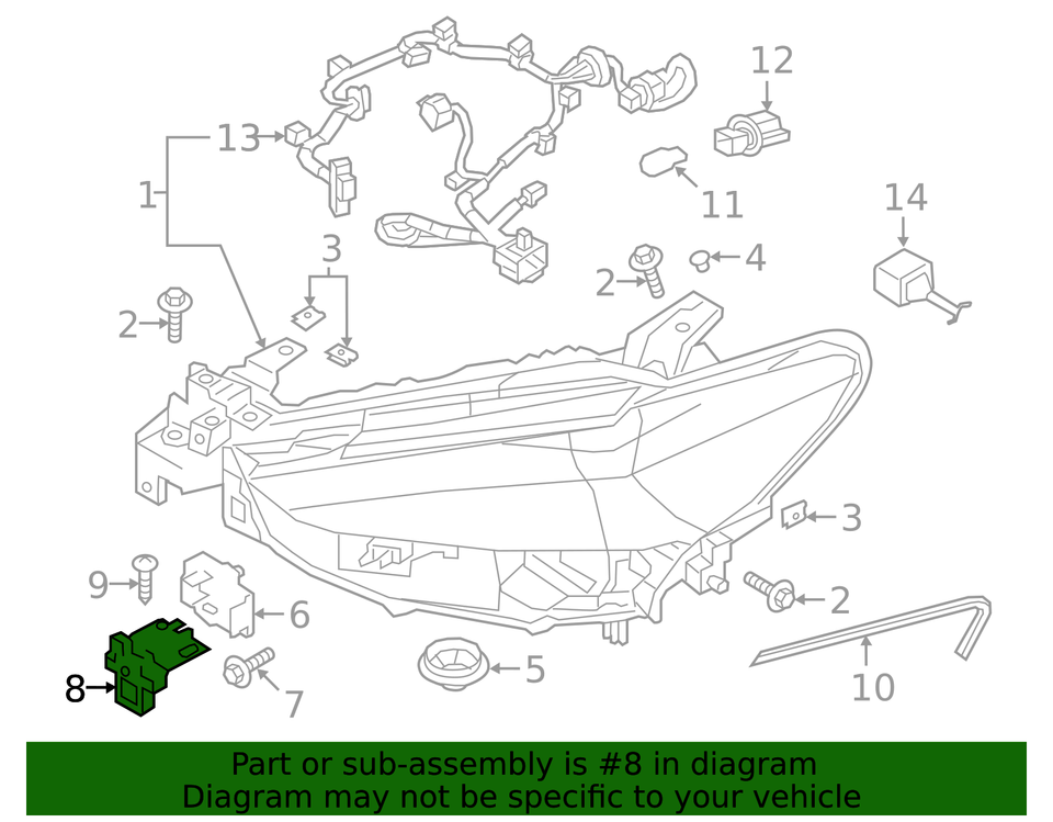 Genuine Mazda Outer Bracket GSH7-50-ACXA | eBay