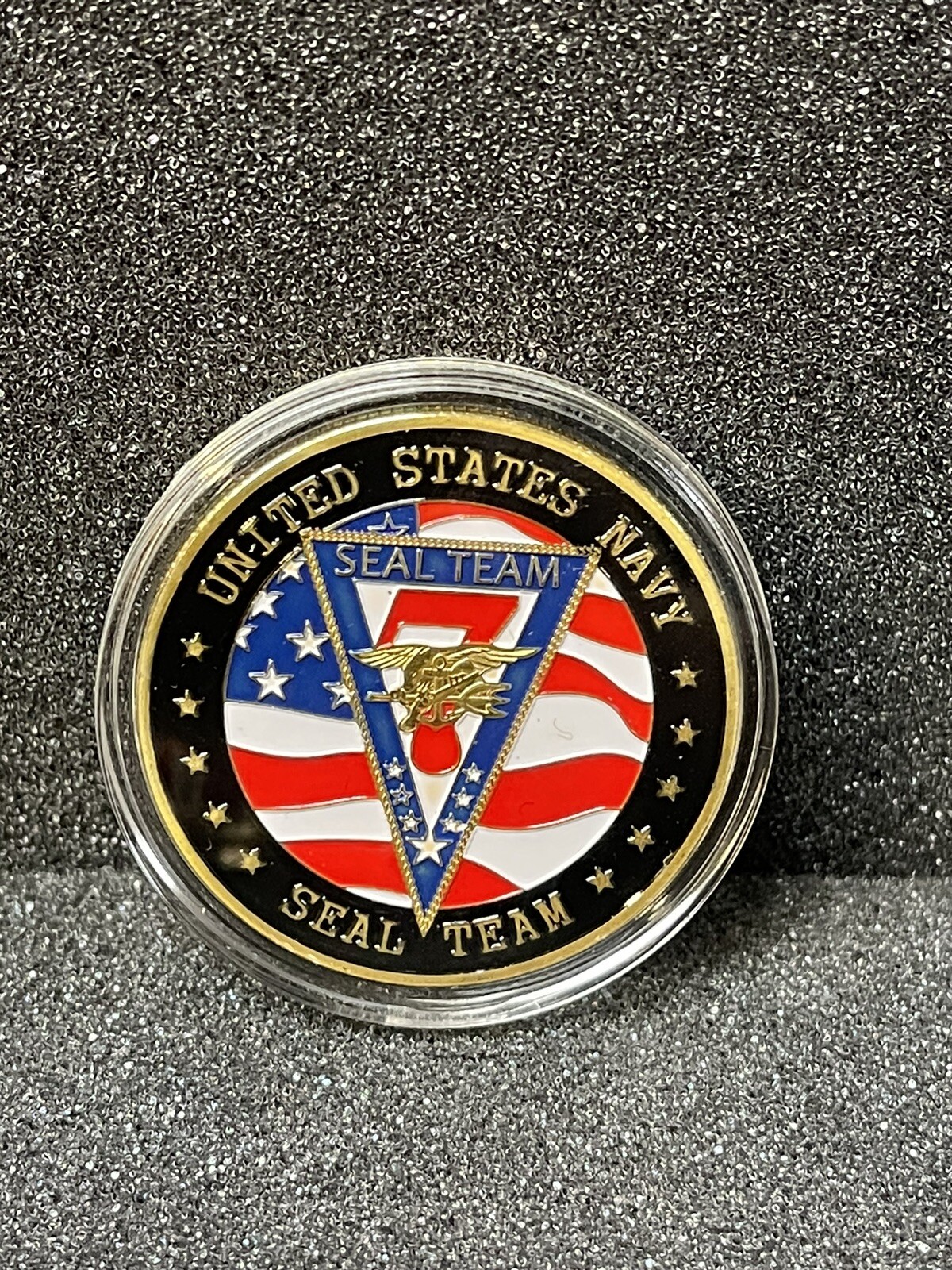 Navy SEAL Team 1,2,3,4,5,6,7,8,10 NSW Commemorative Challenge Coin Set ...