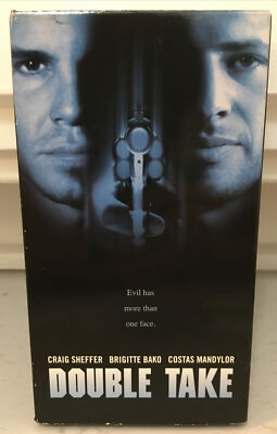Double Take (VHS, 1998) Live Home Video Direct To Video Screener | eBay