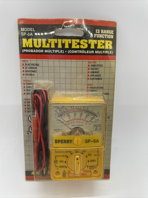 A.w. Sperry Multimeter SP 5a Works Well for sale online | eBay