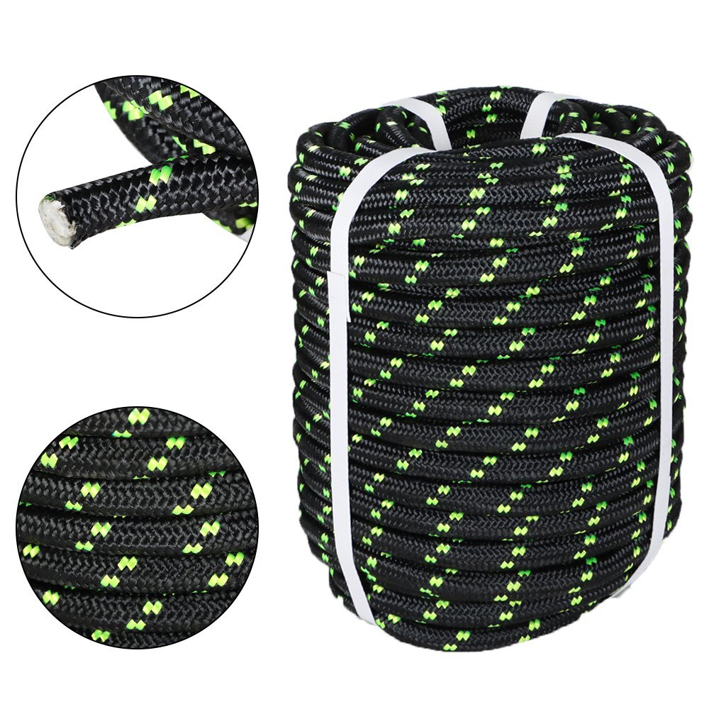 1/2" x 100' Arborist Bull Rope Tree Rigging Line Utility Rope 6180lbs ...