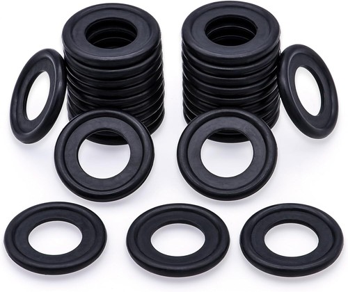 25PCS M12 Oil Drain Plug Gasket Rubber Crush Washer 25 pcs, M12 ...
