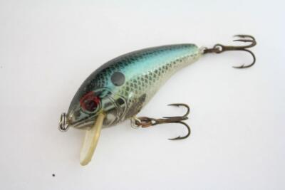 Vintage Rebel Teeny Shallow R Fishing Lure Naturalized Shad Pattern ...