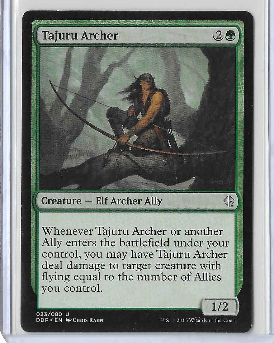 MTG Tajuru Archer Duel Decks: Zendikar vs. Eldrazi Uncommon #023/080 ...