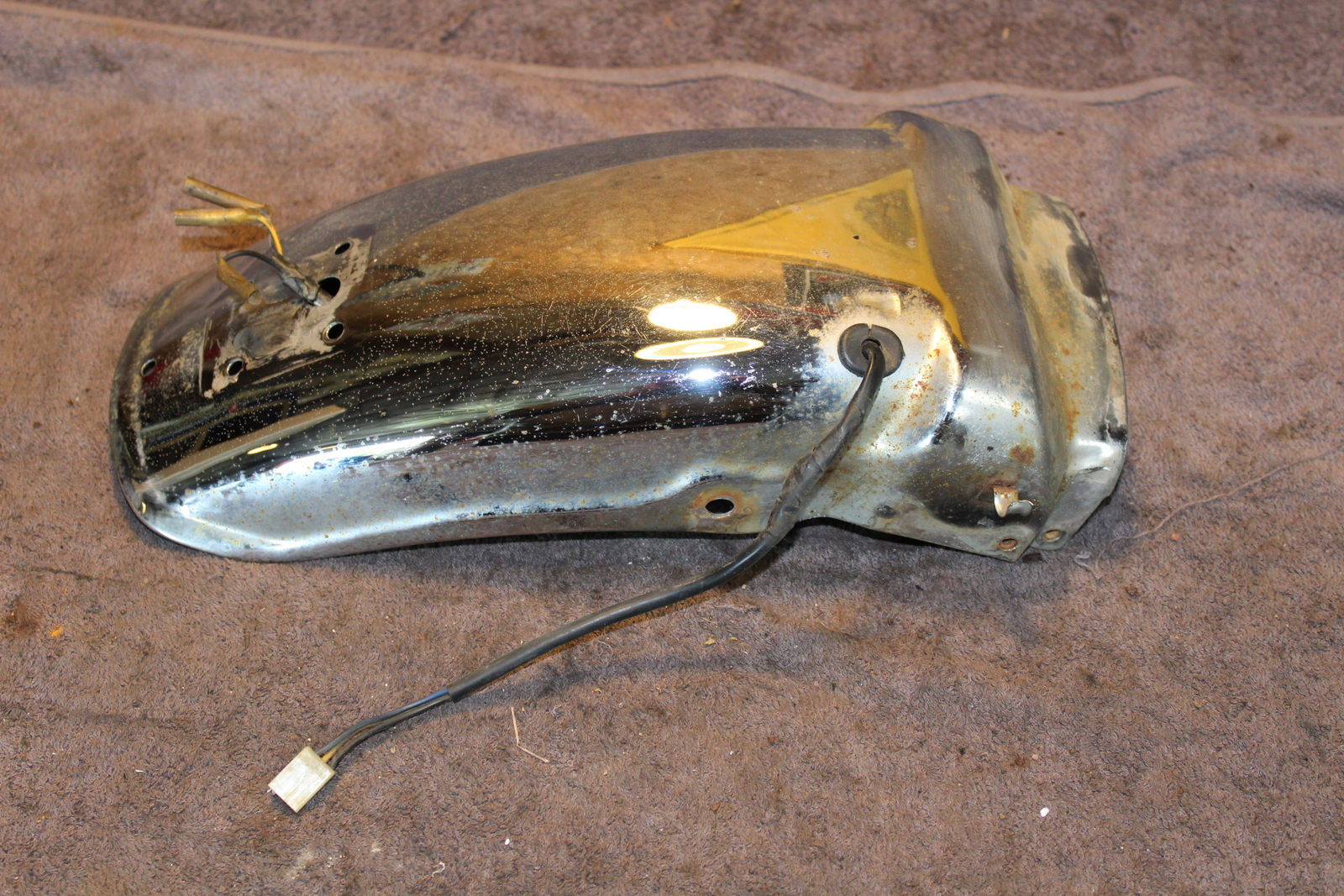 1979 Yamaha XS1100 REAR BACK WHEEL FENDER MUD GUARD | eBay