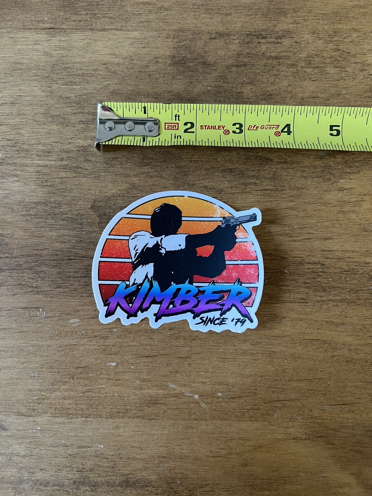Kimber Handgun Miami Vice Logo Hunting Outdoor White Sticker/Decal ...
