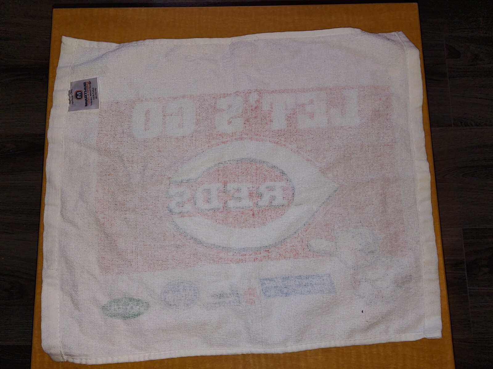Vintage Cincinnati Reds Rally Towel MLB LETS GO 17"x14" | eBay