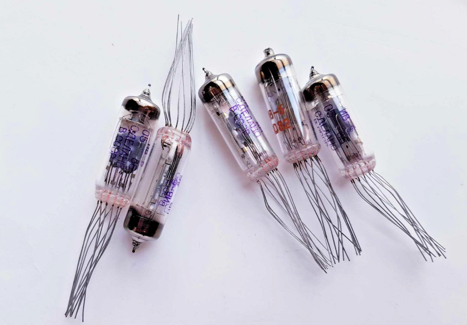 5 x IV-6 VFD Display Indicator TUBE Nixie DIY Clock Soviet NEW | eBay