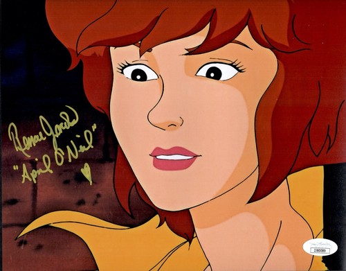 RENAE JACOBS Signed 8x10 Photo APRIL Teenage Mutant Ninja Turtles COA ...