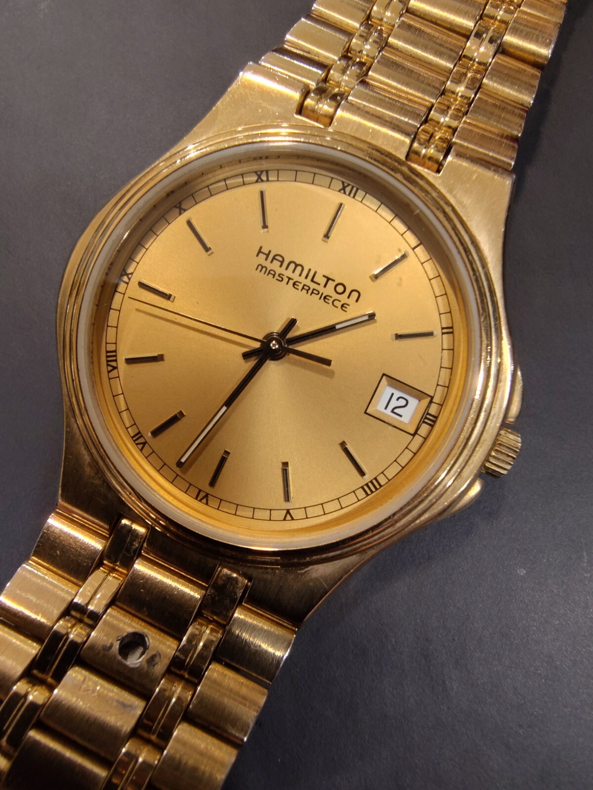 Vintage Men's Hamilton Masterpiece Wristwatch - Gem