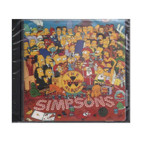 The Simpsons CD The Yellow Album Ost Soundtrack Geffen GEFD-24480 ...