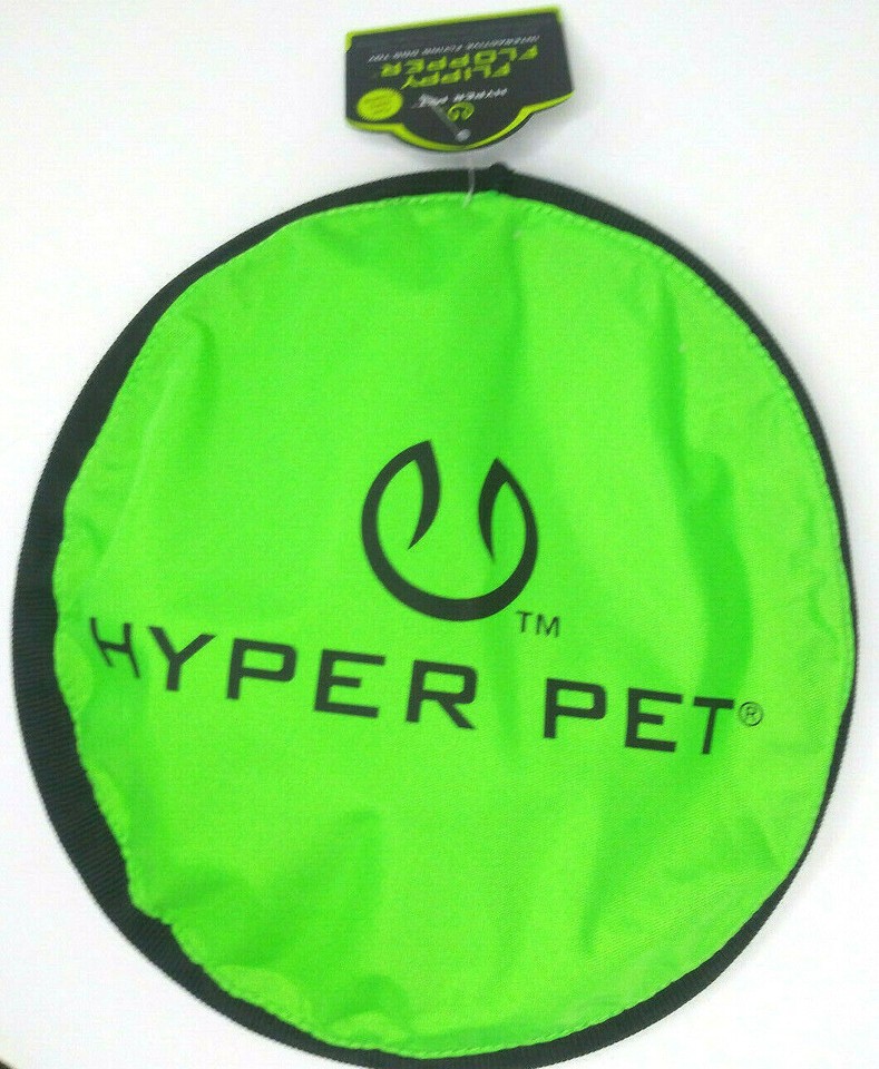 HYPER PET Flippy Flopper Frisbee Flying Floating Dog Fetch Toy 9" (Pick ...