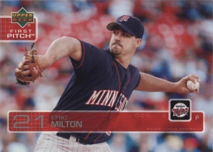 2003 Upper Deck First Pitch - Eric Milton #115 for sale online | eBay