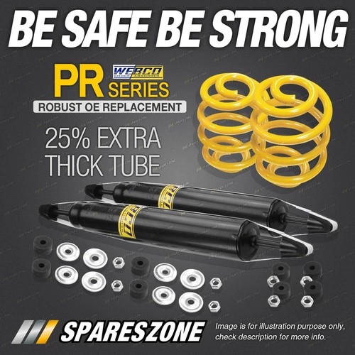 Rear Webco Pro Shock Absorbers Lowered King Springs for FORD CORTINA TE ...