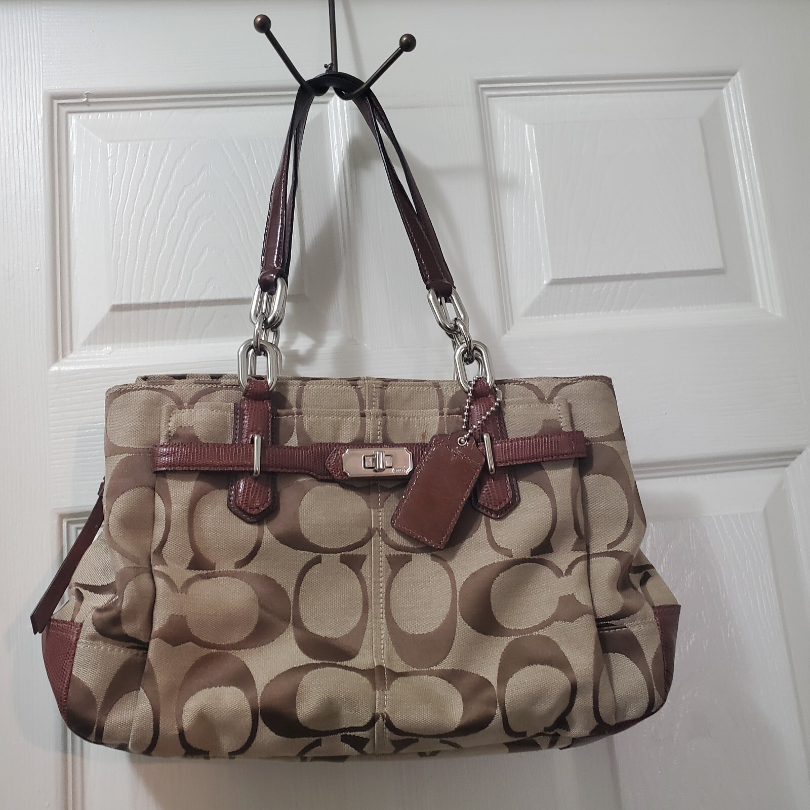 COACH Chelsea Signature Jayden East West Carryall Han… - Gem