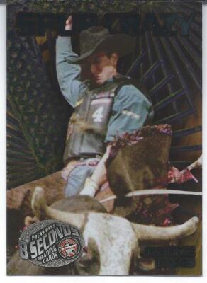 2010 Press Pass PBR 8 Seconds SPUR CRAZY Insert JEROME DAVIS SC #10/12 ...