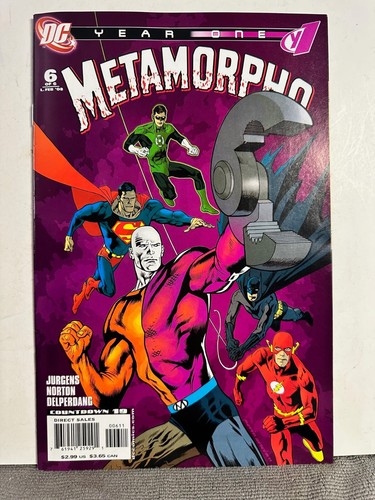 DC Comics Metamorpho #6 2008 Year One | eBay