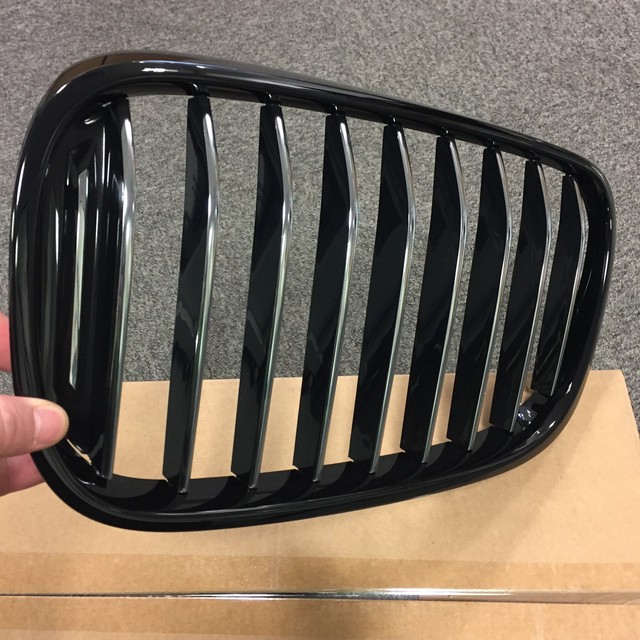 BMW Genuine M Performance Front Left Grille Trim Gloss Black Finish ...