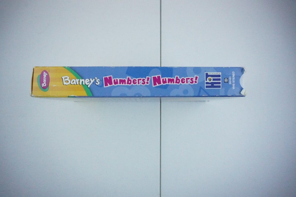 Barney Numbers Numbers VHS 2006 Tape Barney Home Video PBS Kids ...