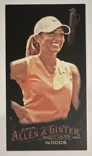 Cheyenne Woods 2016 Topps Allen & Ginter X Mini #235 Golfer Niece Of ...