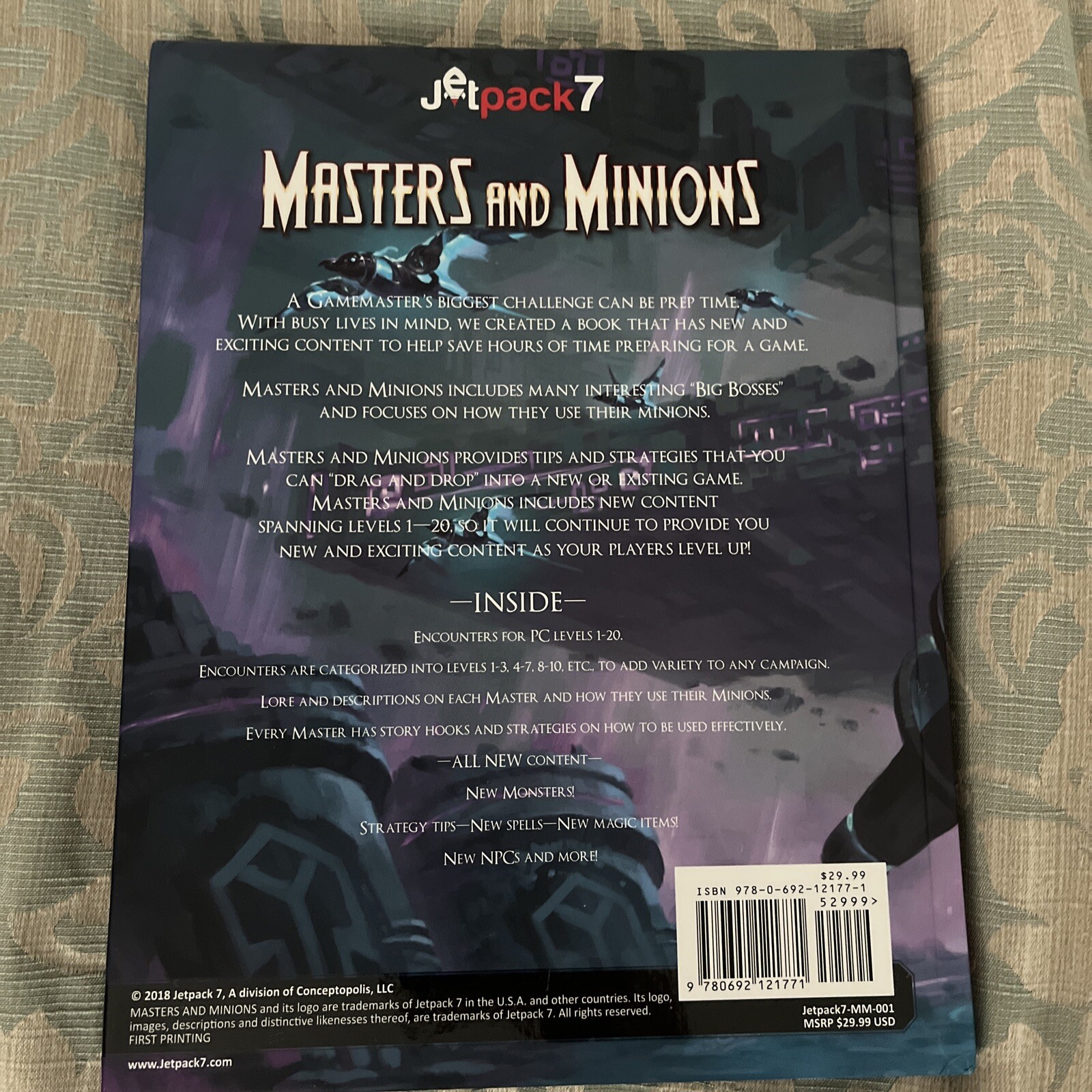 Masters and Minions : A 5th Edition Supplement by Aaron Hubrich, jim ...