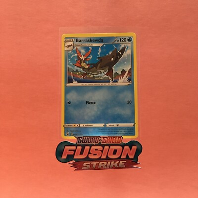 Barraskewda 083/264 Fusion Strike Pokemon TCG Card Mint/NM Pack Fresh ...