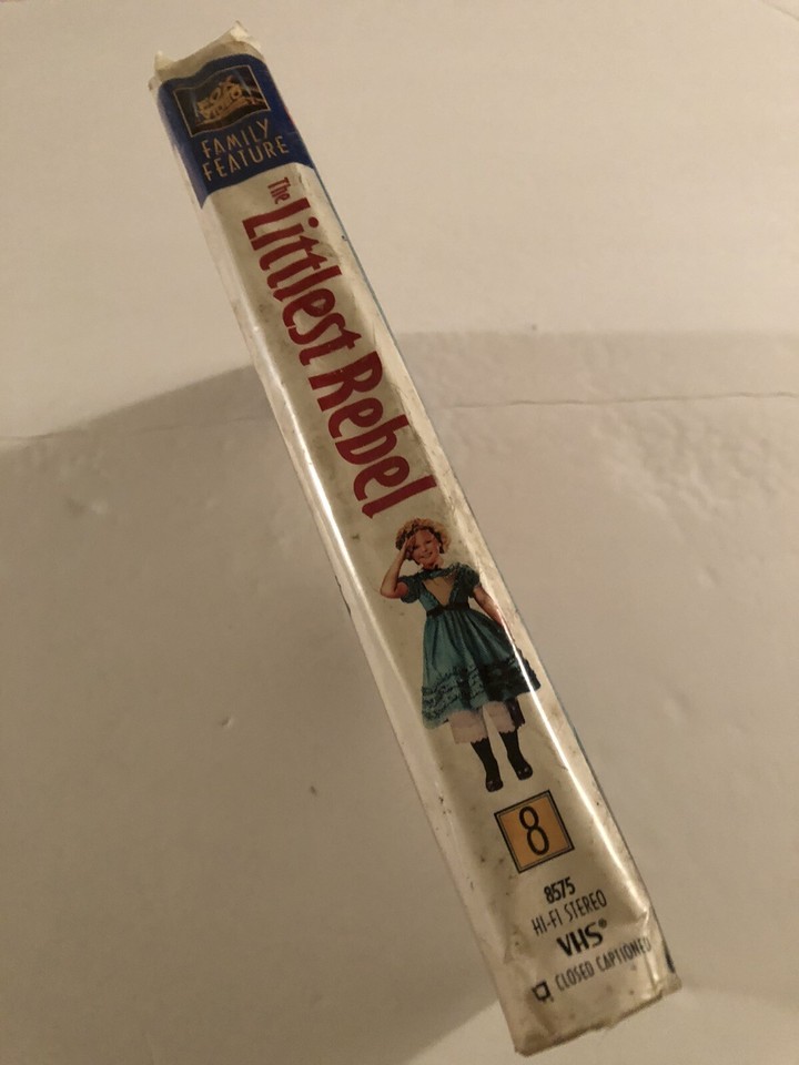 The Littlest Rebel VHS, 1994 Clam Shell Case Shirley Temple 86162857539 ...