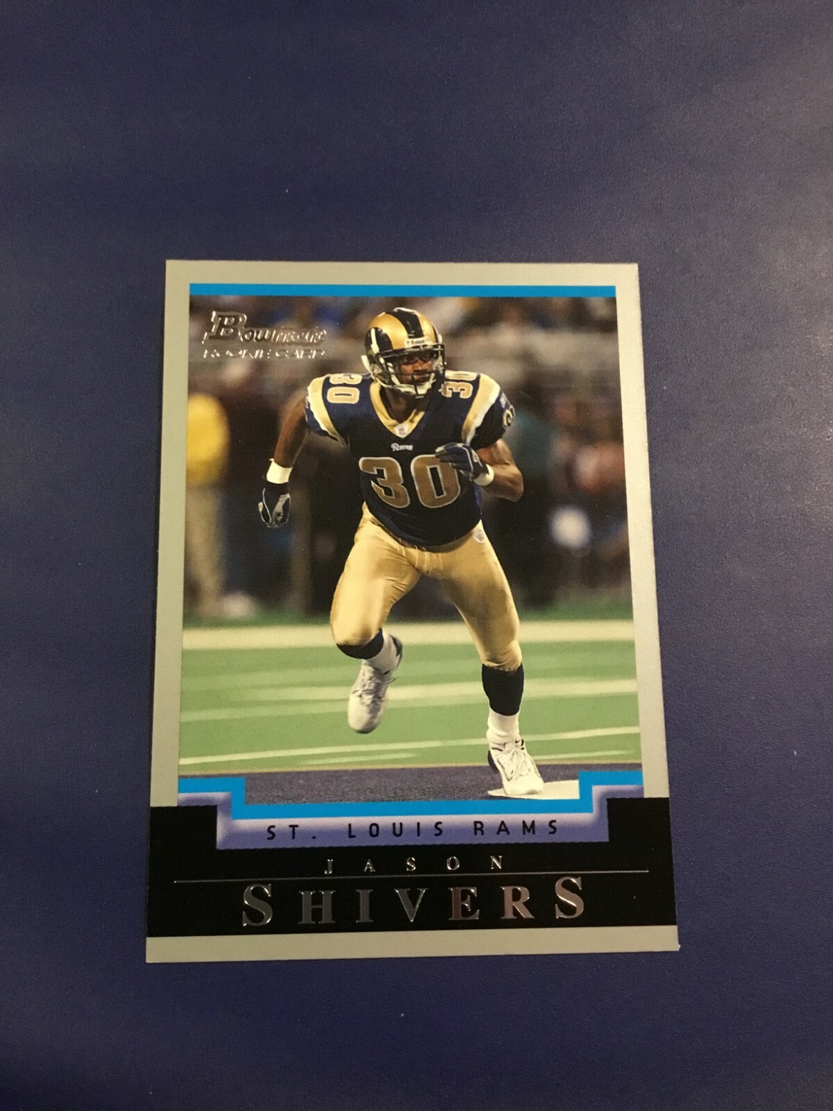 2004 Bowman # 231 JASON SHIVERS ROOKIE RC St. Louis Rams Sharp ! | eBay