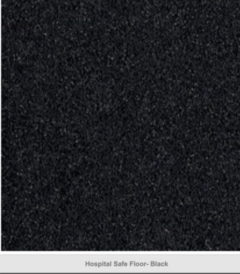 Black Altro Safety Floor Vinyl / Anti-Slip Non-Slip Flooring Commercial ...
