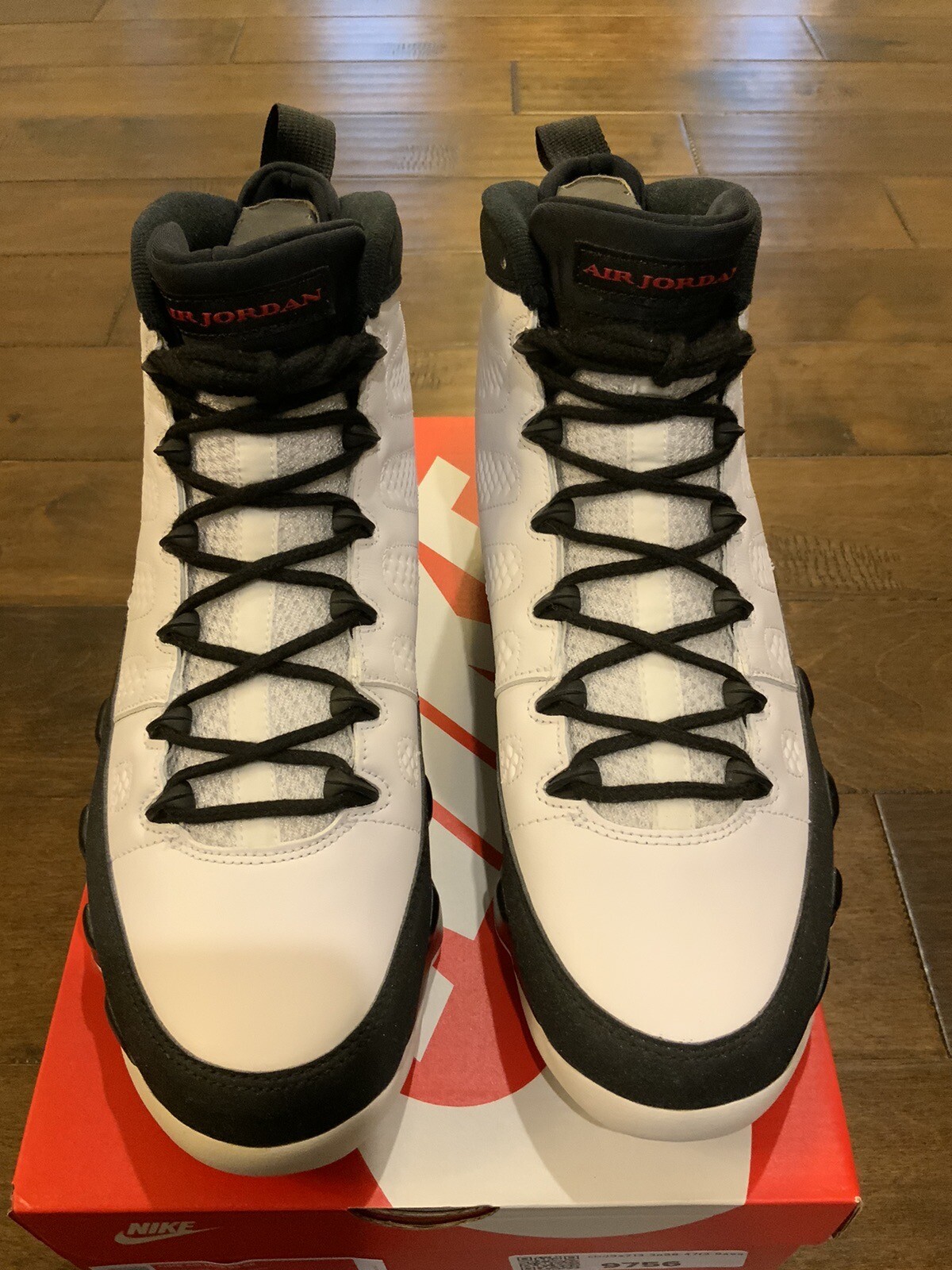 2016 Nike Air Jordan Retro 9 IX “Playoffs” White/Black/Red Size 11 ...