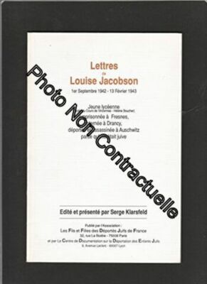 Letters Louise Jacobson 1er September 1942 - 13 February 1943. Young | eBay