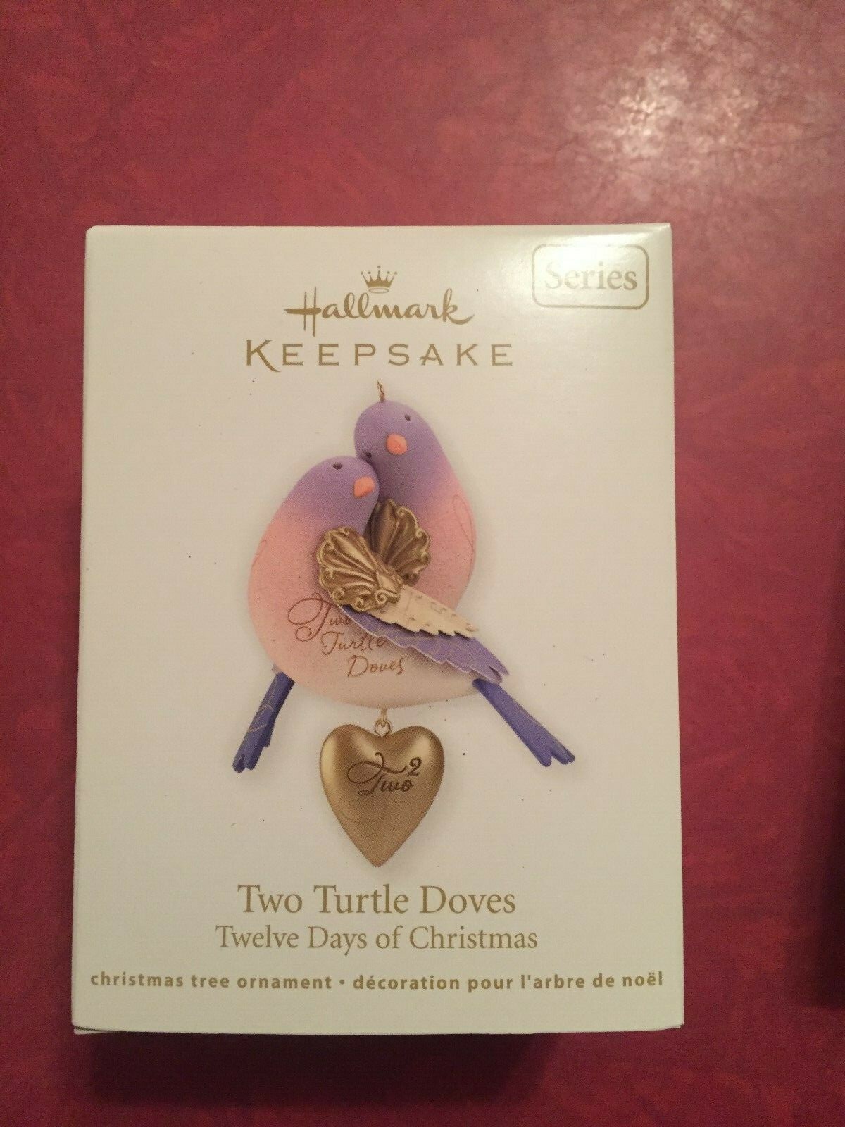 HALLMARK Keepsake 2012 TWO TURTLE DOVES 12 Twelve Days of CHRISTMAS ...