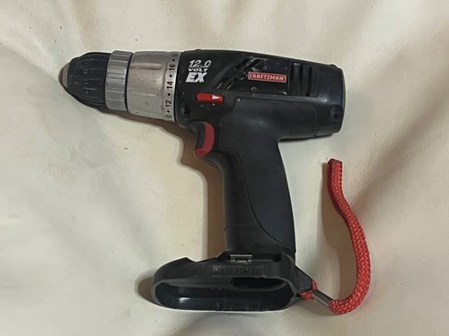 Craftsman 12 VOLT EX Drill Tool - Drill Only - Cordless Power Drill ...