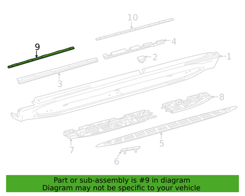 Mercedes Benz Genuine GLS450 GLS580 2020 Left Front Step Lamp OE ...