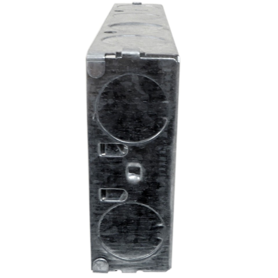 Metal Back Box 25mm 35mm 47mm 1G 2G Dual 1G+1G 2G+1G Galvanised Steel ...