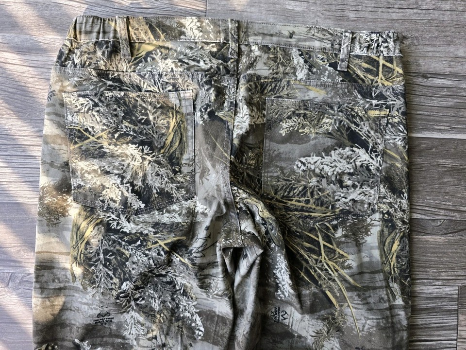 REALTREE Men MAX-1 Camo Outdoors Pants Hunting Jeans Size 38x29 Fishing ...